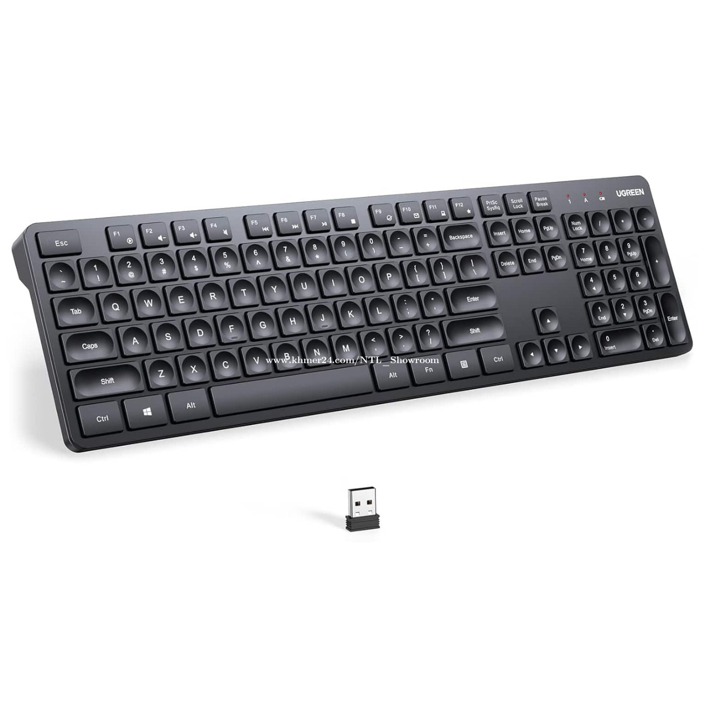 UGREEN 25322 104-Key layout 2.4G Wireless Keyboard price $16.00 in Tuek ...
