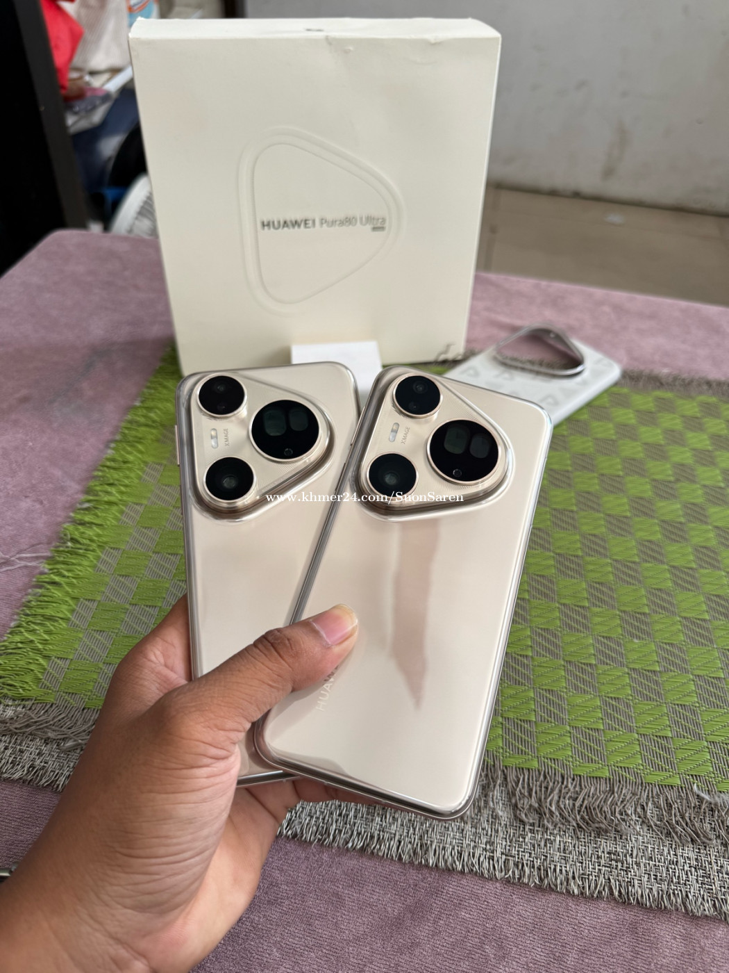 Huawei Pura 80ultra 16G/512G ក្រុមហ៊ុន 99.9% price $1229.00 in Phnom Penh Thmei, Saensokh, Phnom ...