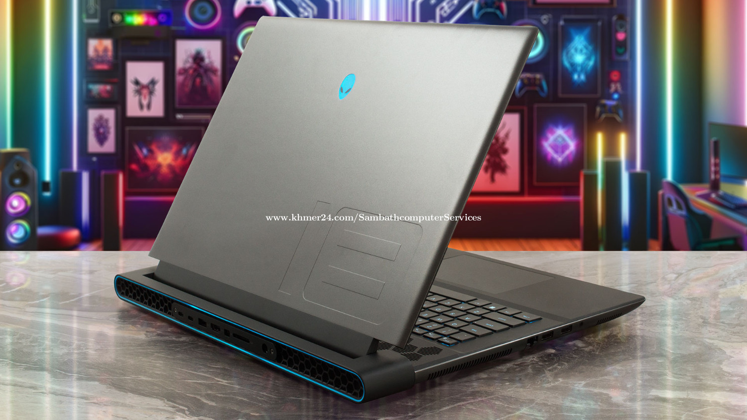Alienware m18 R2 i9-14900Hx Ram: 64GB SSD: 4TB 18" QHD 165Hz Nvidia RTX ...