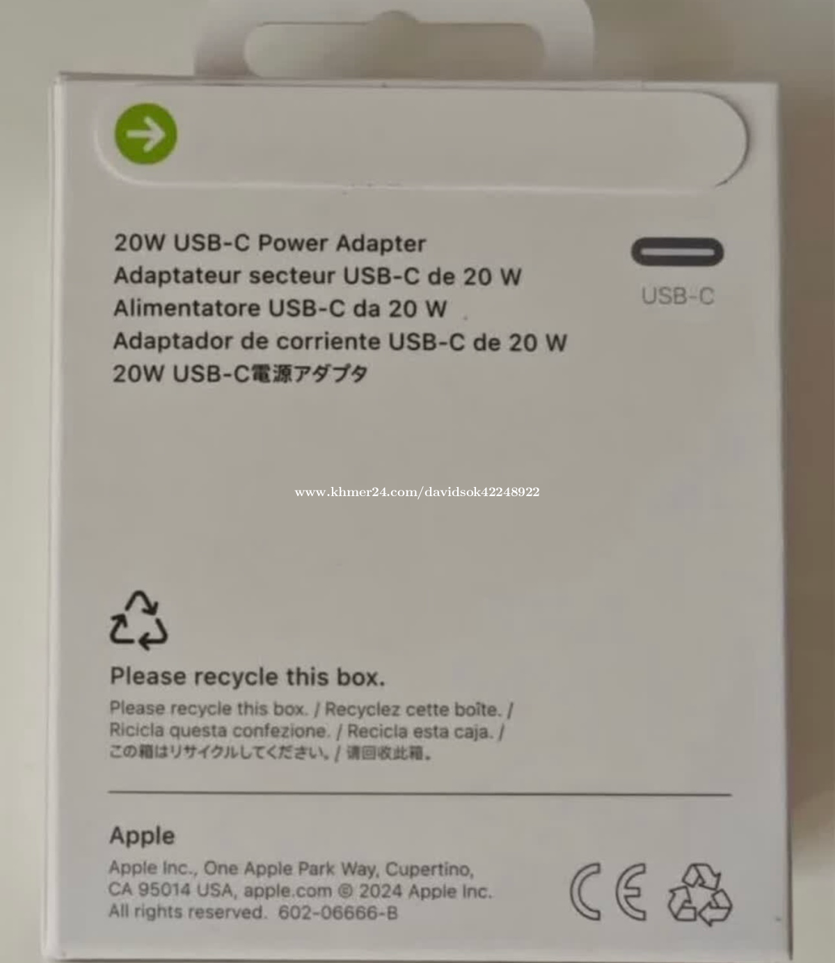 Original Apple 20W USB-C Power Adapter - iPhone Charger with Fast Charging Capability, Type C ...