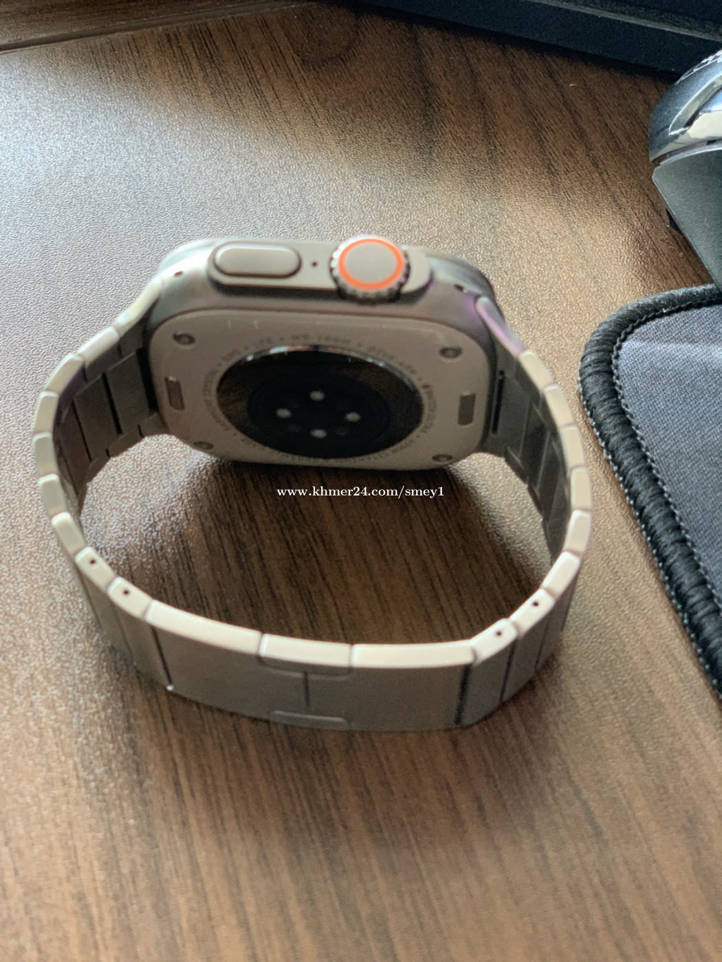 ខ្សែ stainless steel Apple Watch Ultra 1 price $16.00 in Tuek Thla, Saensokh, Phnom Penh ...