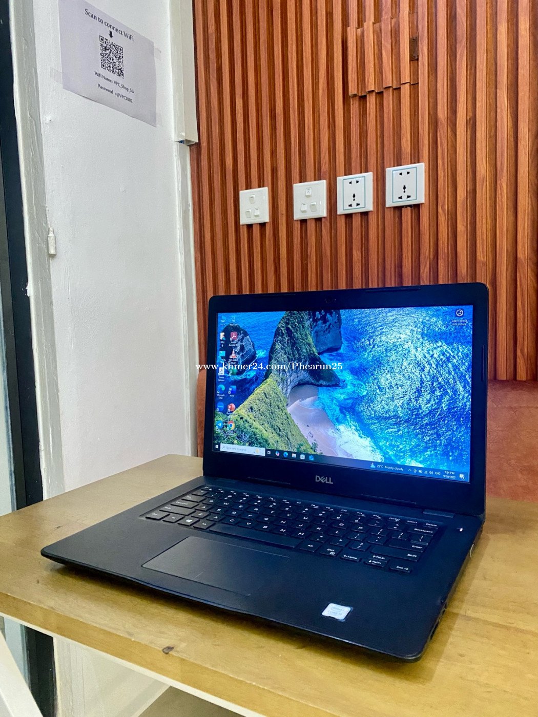 Dell Latitude 3490 | 14" SSD 128GB 100$ 🎉Second hand95% price $100.00 in Phsar Depou Bei, Tuol ...