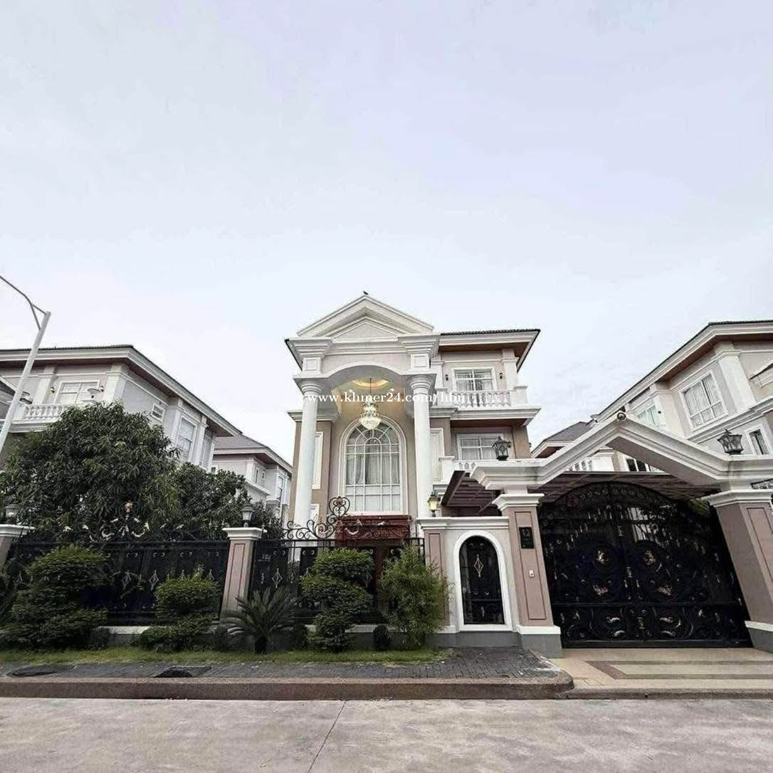 វីឡាព្រីនសម្រាប់លក / Prince villa for sale price $950000.00 in Veal Sbov, Chbar Ampov, Phnom ...