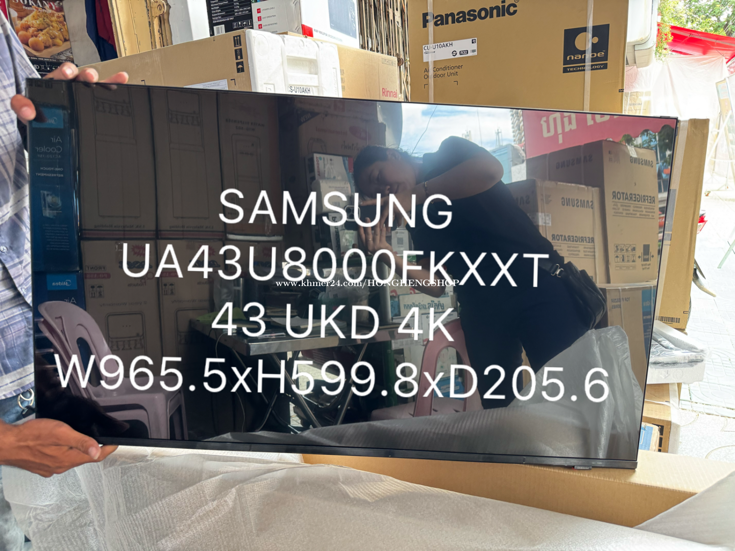 SAMSUNG UA43U8000FKXXT(ទូរទស្សន៍ទំហំ 43” 4K/New TV 4K 43” SAMSUNG ...