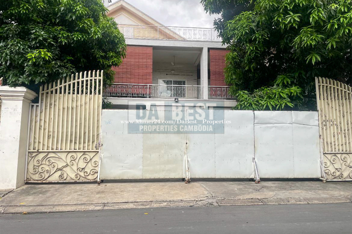Villa for Rent in Phnom Penh – BKK 1 price $4600.00 in Boeng Keng Kang ...