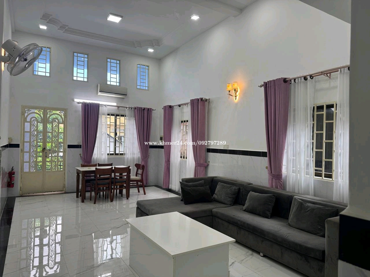 💥 Apartment at Toul Tum Pung 500$ (3bedeooms) near Russian Market price $500.00 in Tuol Tumpung ...