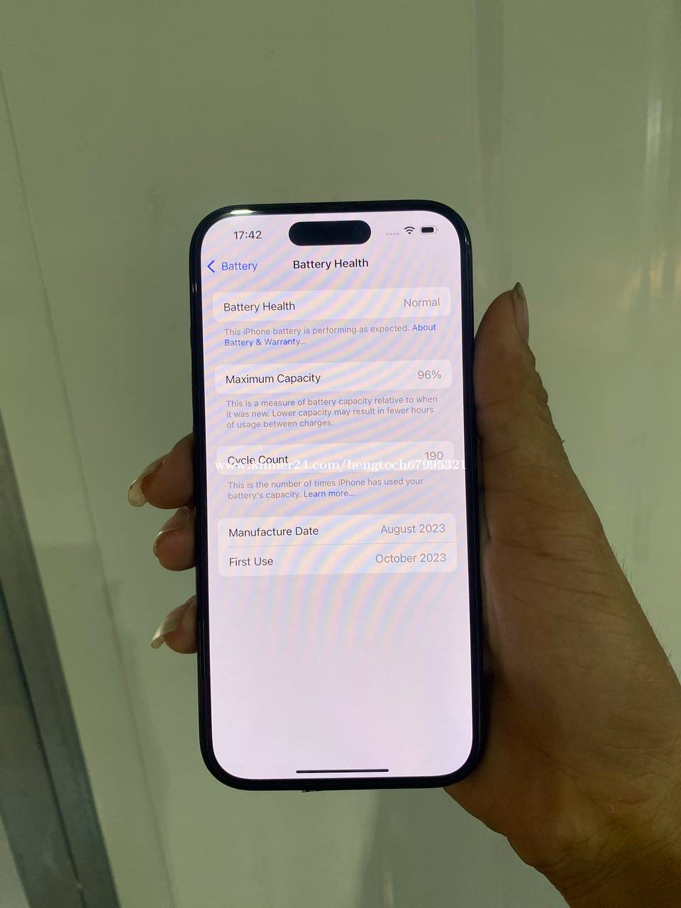 iPhone 15 plus 128g price $475.00 in Chaom Chau 1, Por Senchey, Phnom Penh, Cambodia - Heng Toch ...