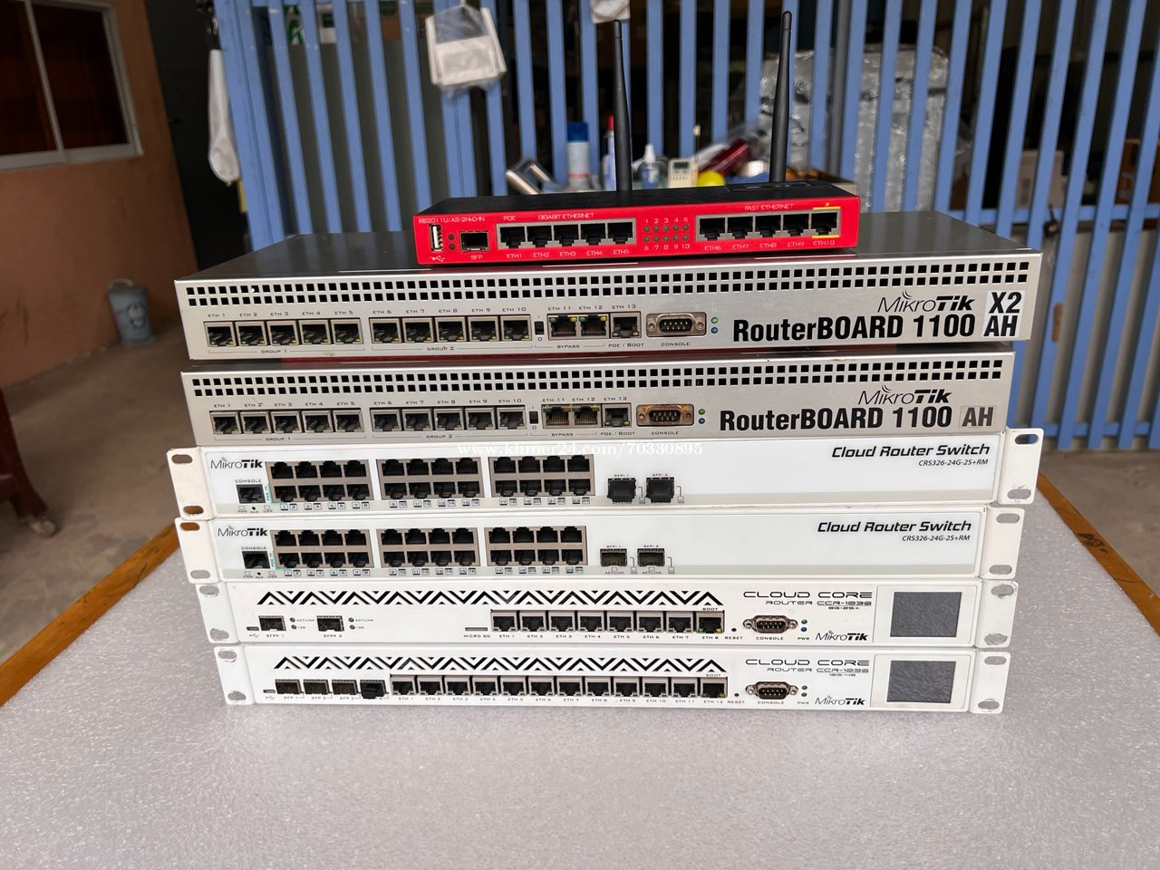 Mikrotik Router & Switch price $1.00 in Kbal Kaoh, Chbar Ampov, Phnom ...