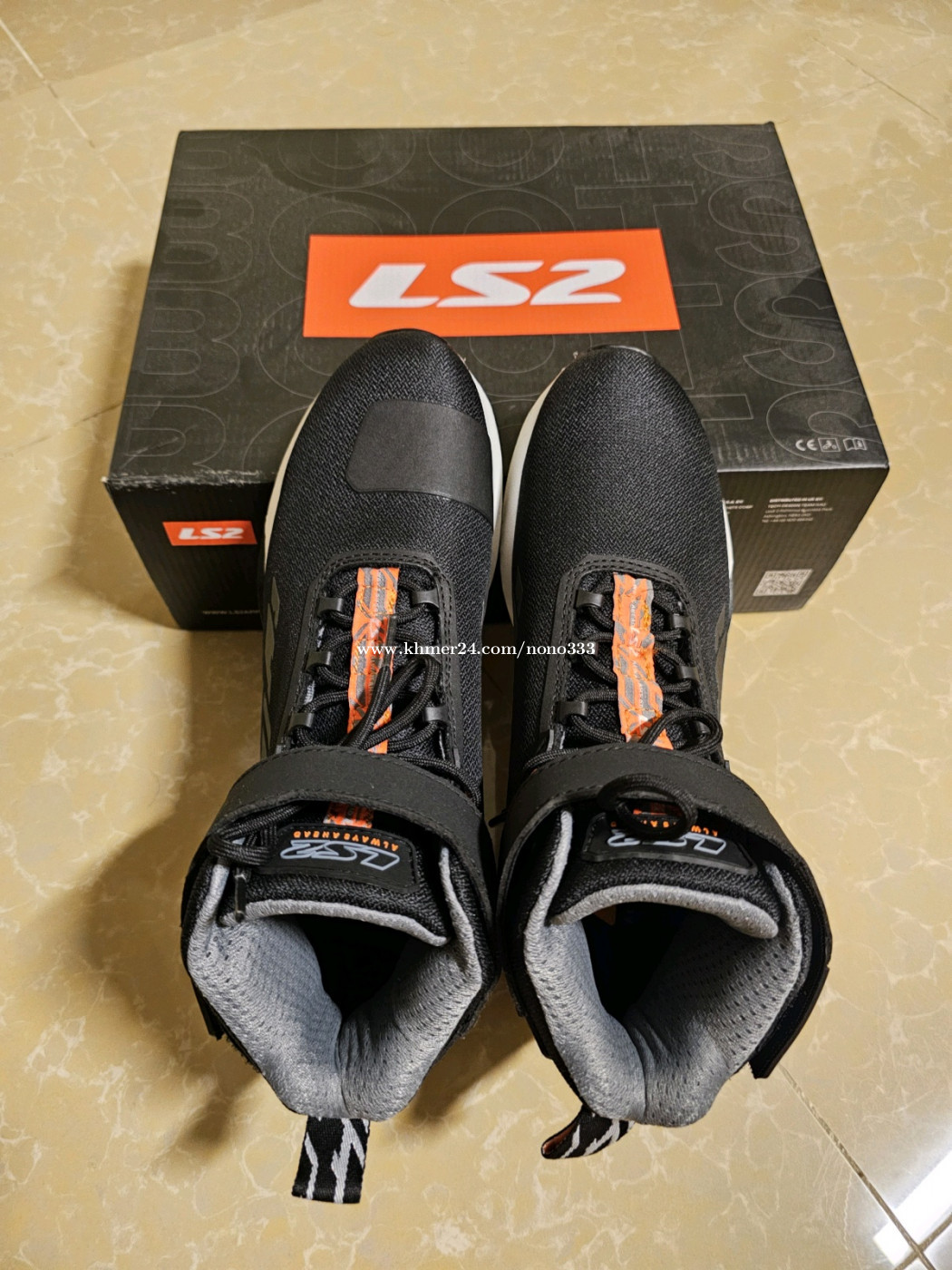 Original shoes LS2 MBL011 for rider black size 40-41 price $70.00 in ...