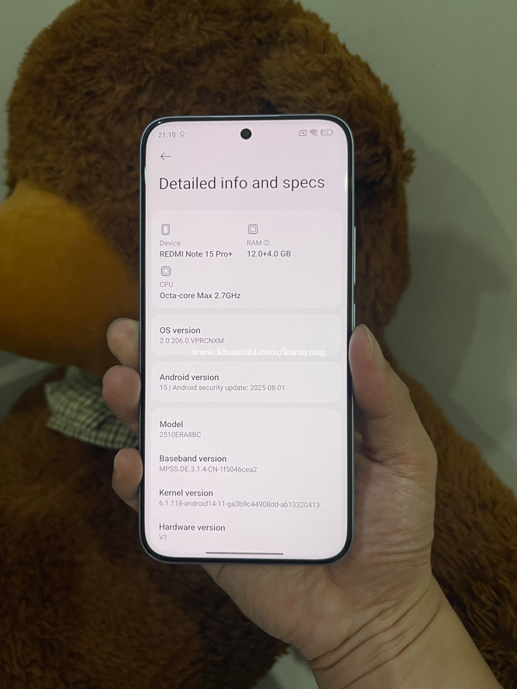 99% New Redmi Note 15 Pro Plus 12GB/256GB 100% Battery Health price ...