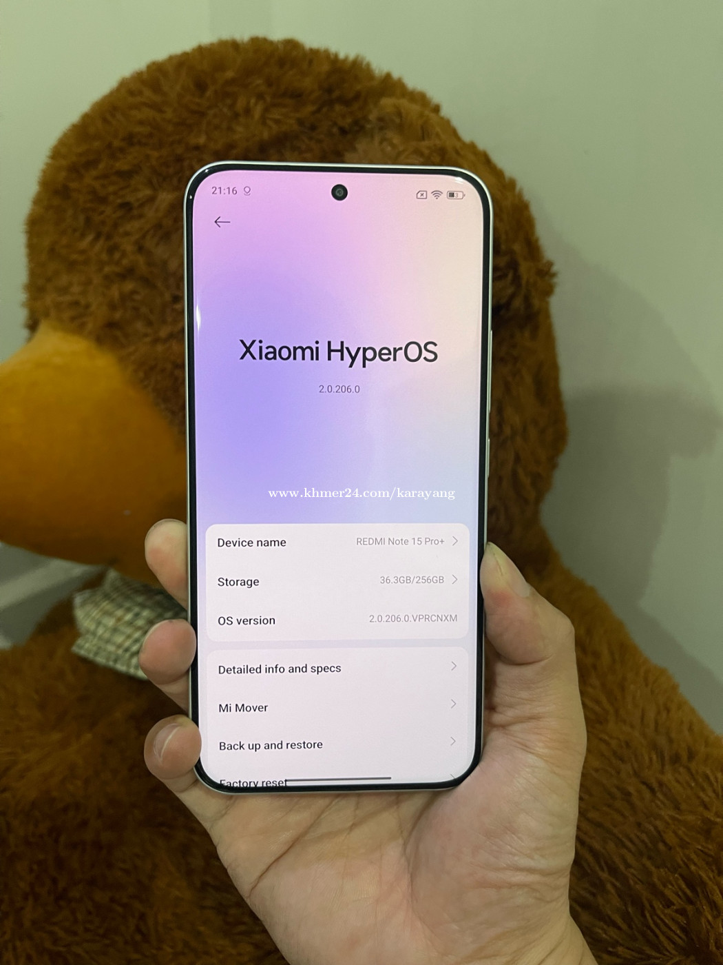 99% New Redmi Note 15 Pro Plus 12GB/256GB SIM2 price $270 in Boeng Keng ...