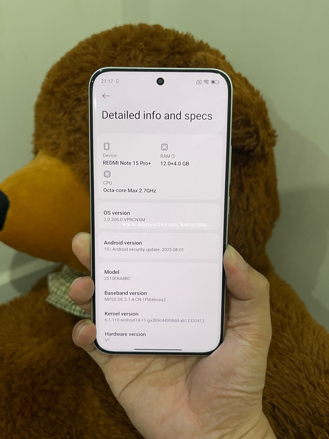 99% New Redmi Note 15 Pro Plus 12GB/256GB SIM2 price $270 in Boeng Keng ...