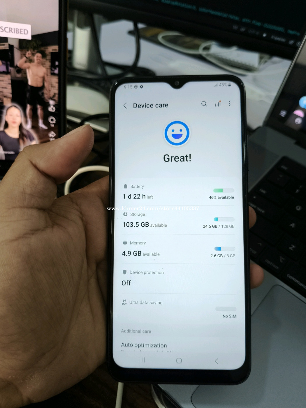 Samsung Galaxy A22 Ram 8GB Memory 128GB 49$ price $49.00 in Tonle Basak ...