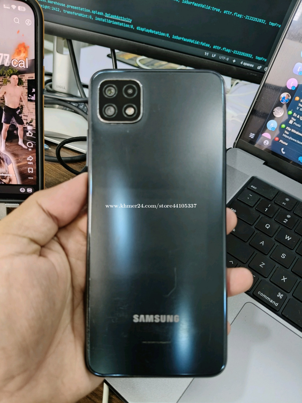 Samsung Galaxy A22 Ram 8GB Memory 128GB 49$ price $49.00 in Tonle Basak ...