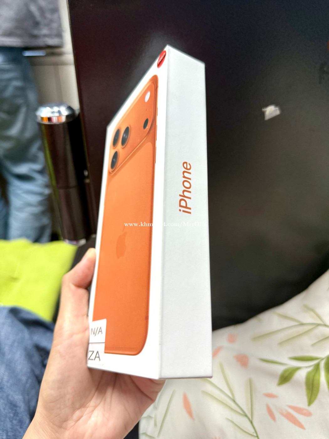 Iphone 17 Pro Max ទំហំផ្ទុក (256G) No Active Model ZA Full Box price $1465.00 in Boeng Salang ...