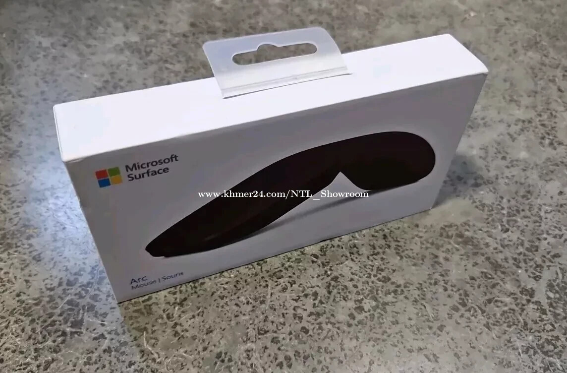 Microsoft Surface Arc Bluetooth Mouse , Black price $89.00 in Tuek L'ak Pir, Tuol Kouk, Phnom ...