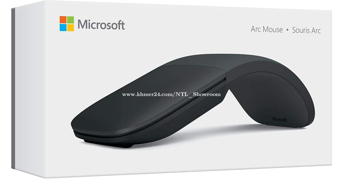 Microsoft Surface Arc Bluetooth Mouse , Black price $89.00 in Tuek L'ak Pir, Tuol Kouk, Phnom ...