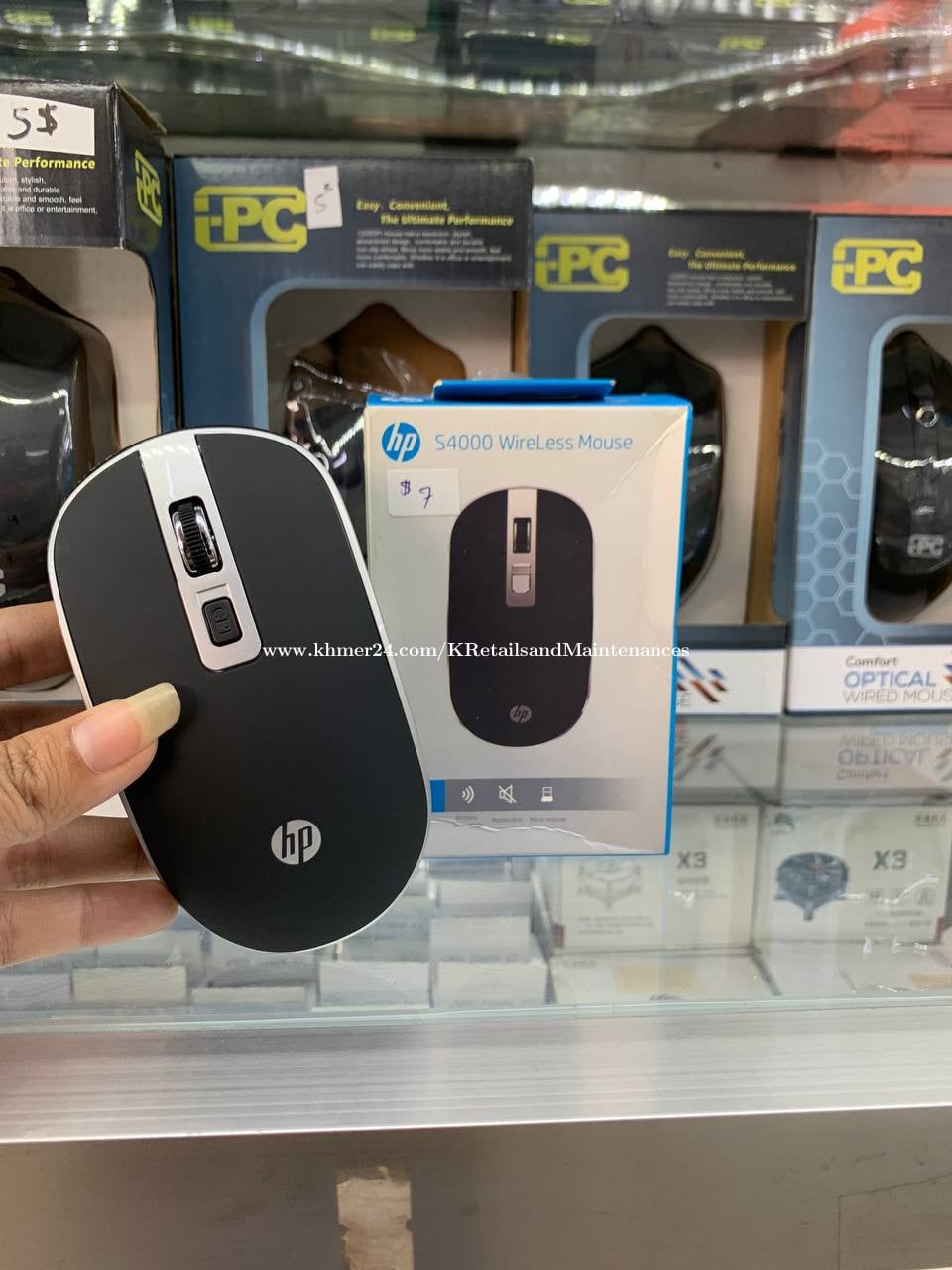 Mouse wireless HP price $7.00 in Tuek L'ak Pir, Tuol Kouk, Phnom Penh ...