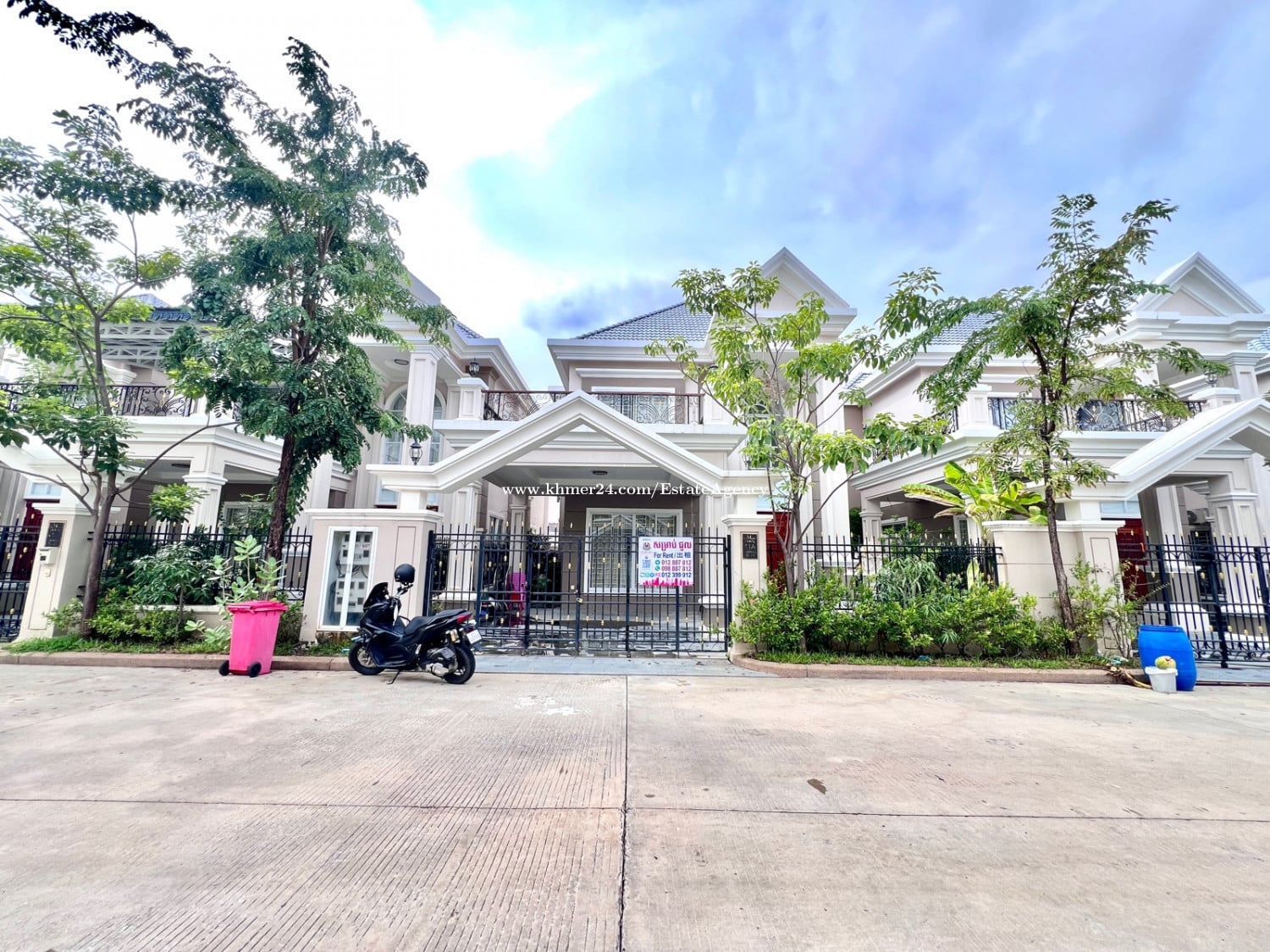 🏡#Single-villa Borey ML Prek Chrey👉Rent: $1600 (Negotiable) price $1600.00 in Spean Thma ...