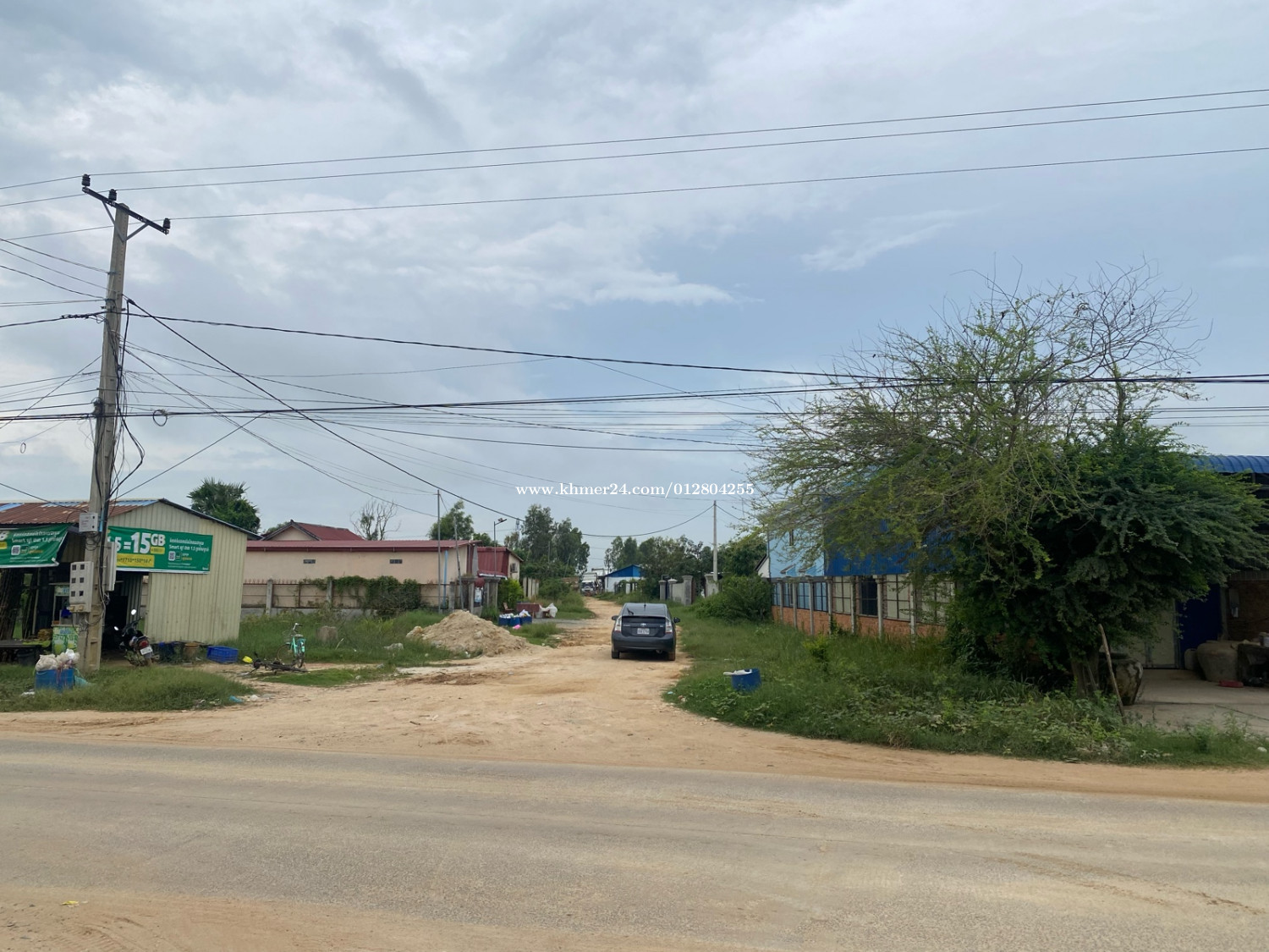 ដីលក់ទំហំ77974sqm ជិតផ្លូវជាតិលេខ3(Km28) 39$/sqm price $39.00 in Trapeang Veaeng, Kandal Stueng ...