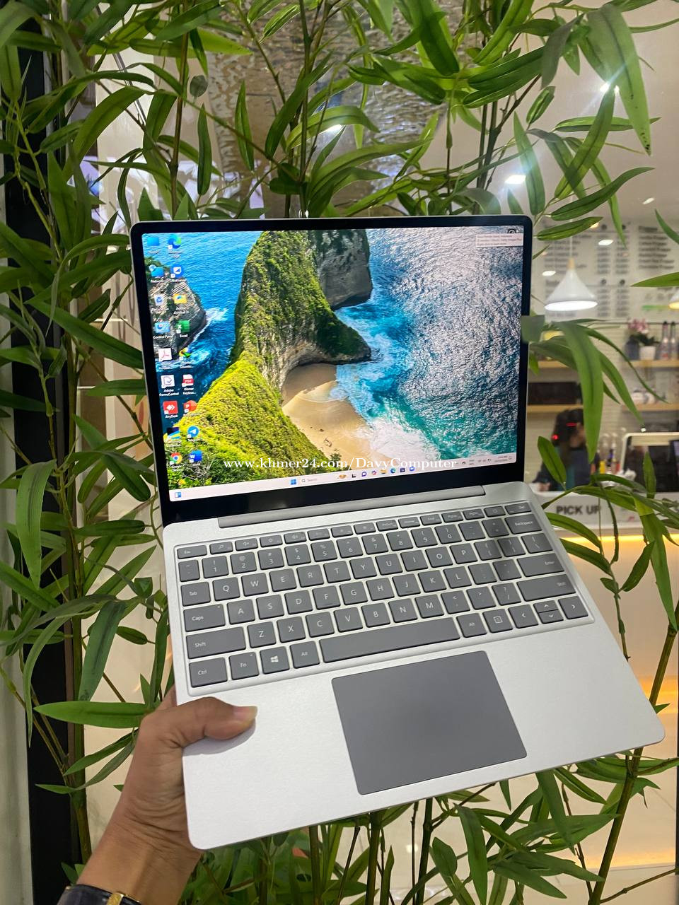 DAVY COMPUTER Surface Laptop Go Promotion 399$ price $399 in Tuek Thla ...