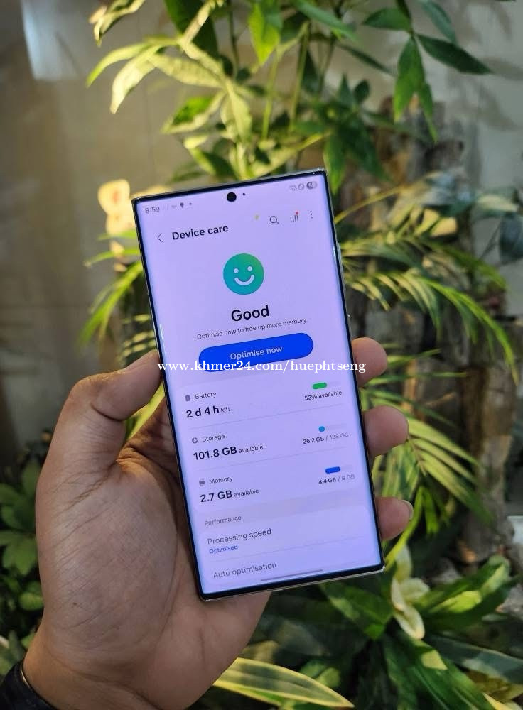 Samsung Galaxy S22 Ultra/ram8/128G/(Sim1+Esim) price $238.00 in Kouk ...