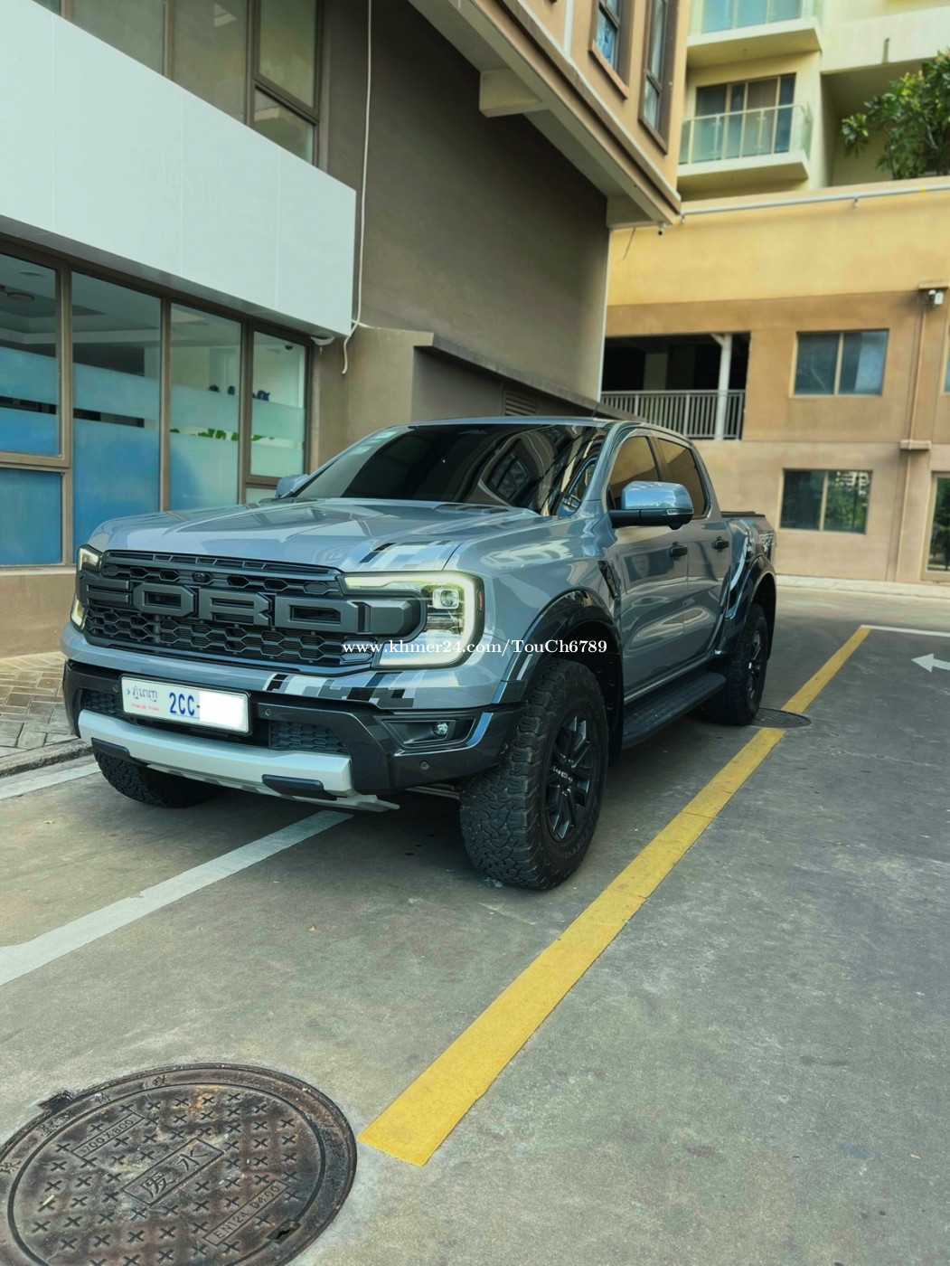 Ford Ranger Raptor 2023 សាំង ប្រេីបាន 9000km ទឹកថ្នាំហ្សុីនមួយជុំ ...