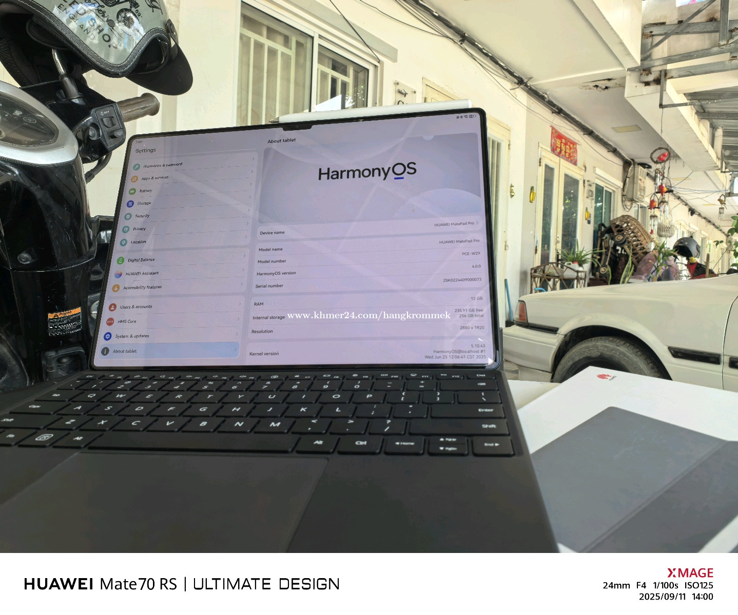 Huawei MatePad Pro 13.2 ក្រុមហ៊ុន price $685.00 in Chaom Chau 2, Por ...