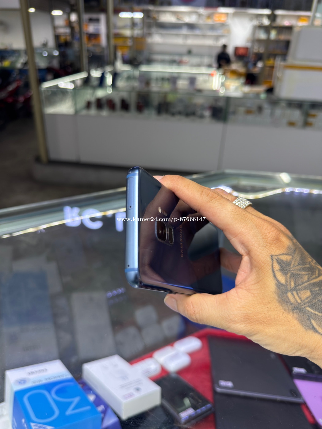 📲 Samsung S9 Blue Korea Ram4G HD64GB Phone Condition 97% price $75.00 ...