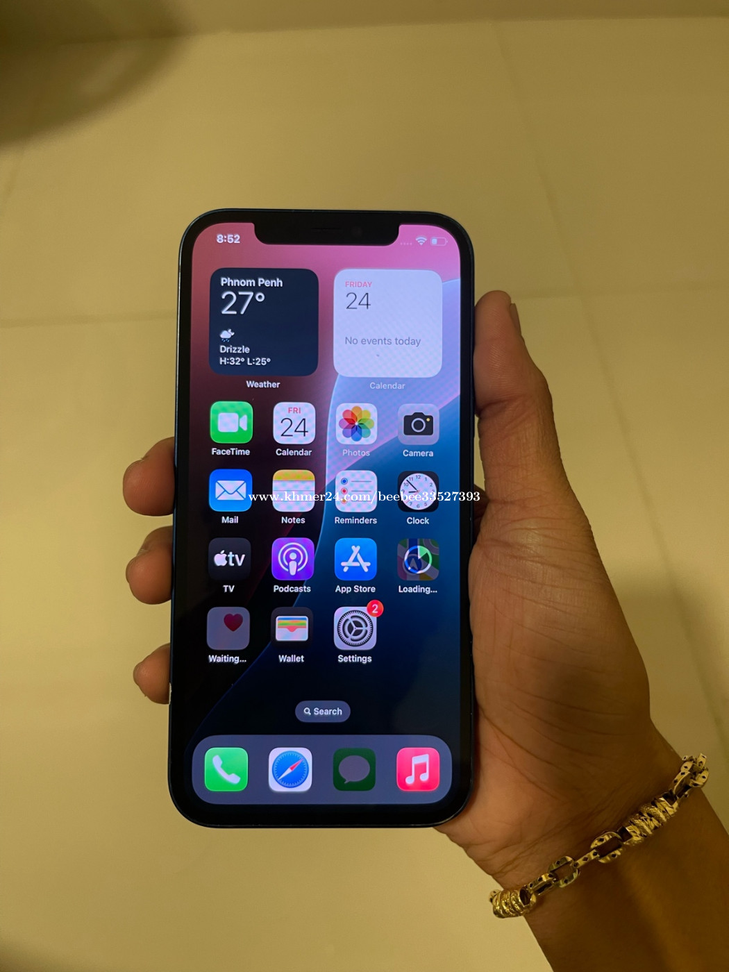 Iphone 12 64G zin all scan price $150.00 in Chbar Ampov Muoy, Chbar Ampov, Phnom Penh, Cambodia ...