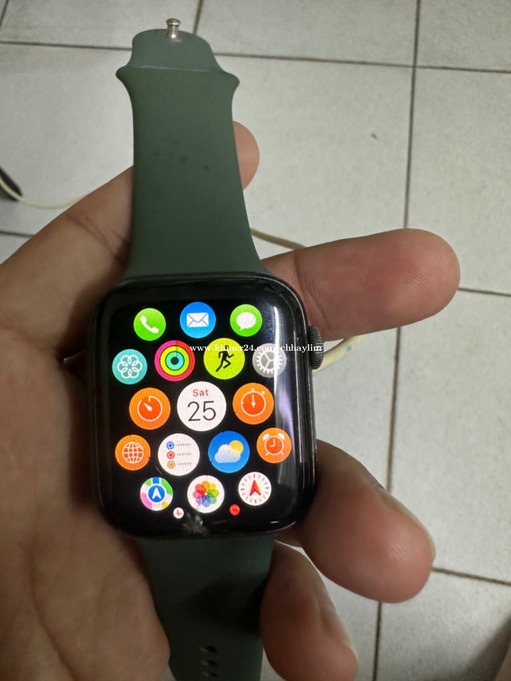 IWatch 5 44mm បែកកញ្ចក់ price $65.00 in Boeng Salang, Tuol Kouk, Phnom Penh, Cambodia - Lim ...