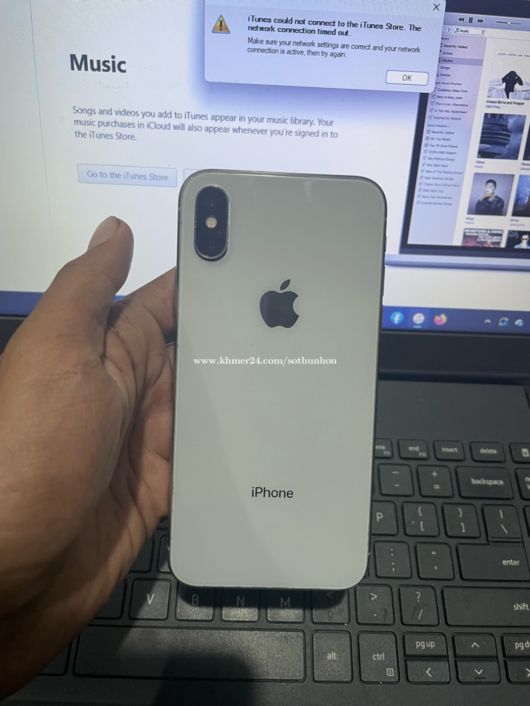 iPhone X 64G អត់ស្កេន ដំណើរការទាំងអស់ price $70.00 in Phsar Daeum Kor ...