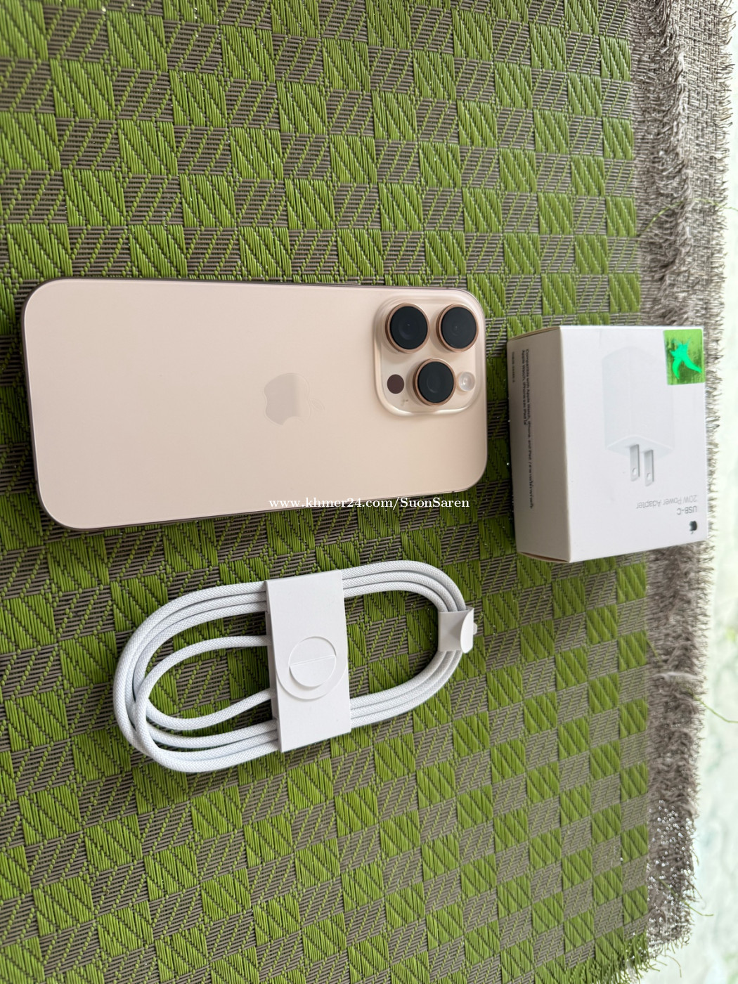 iPhone 16pro X/A 256G 99.9% Falcon 🦅 price $895.00 in Phnom Penh Thmei, Saensokh, Phnom Penh ...