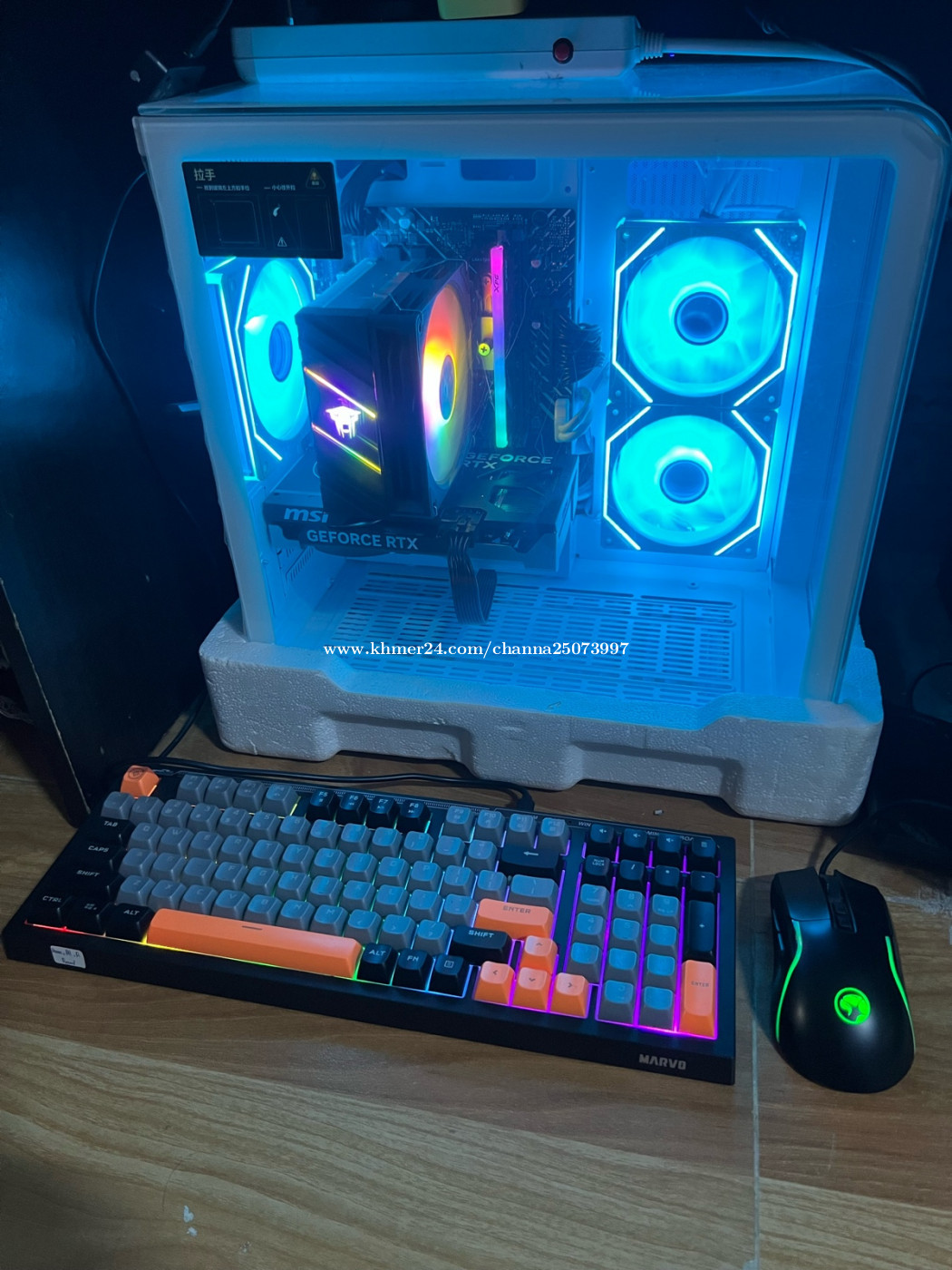 Sell pc build new RTX 5060(use only 2 months) price $600.00 in Dangkao ...