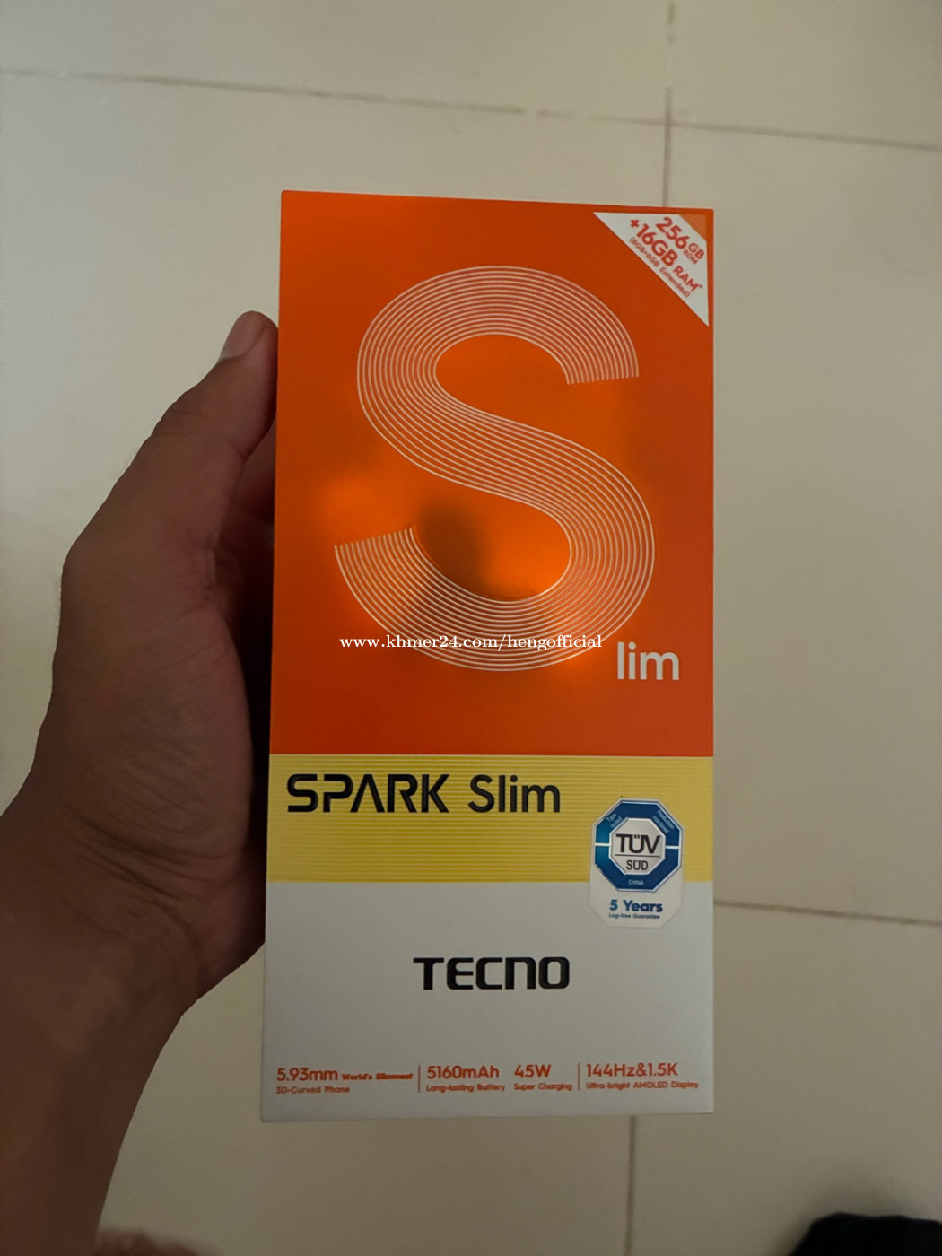 Techno spark slim new 99.99% 220$ price $220.00 in Chakto Mukh, Doun Penh, Phnom Penh, Cambodia ...