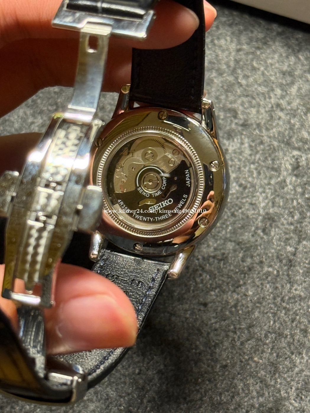 Seiko mod GMT 2 time zone price $135.00 in Chrouy Changva, Chrouy Changva, Phnom Penh, Cambodia ...