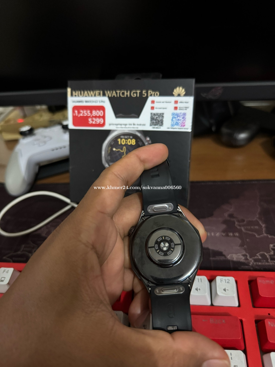 huawei watch gt 5 pro 99% price $190.00 in Boeng Reang, Doun Penh, Phnom Penh, Cambodia - Sok ...
