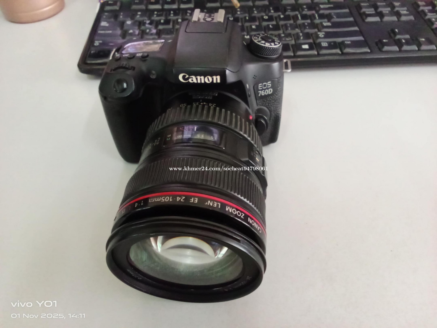Canon 760D price $380.00 in Tuek Thla, Saensokh, Phnom Penh, Cambodia ...