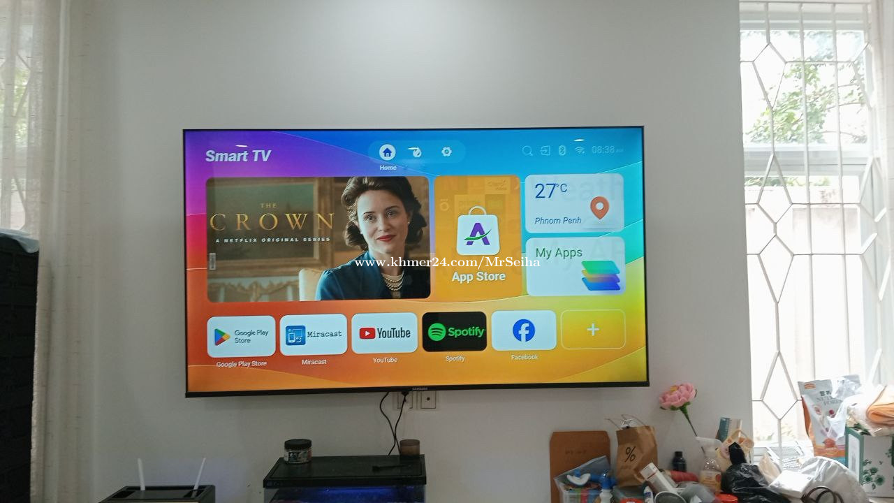 80 inch UHD 4k smart TV price $550 in Tuek L'ak Muoy, Tuol Kouk, Phnom ...