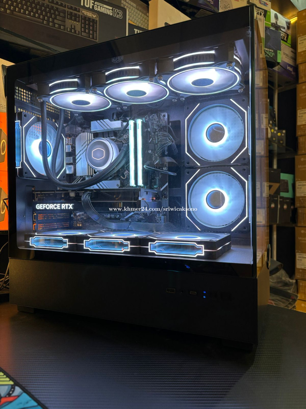 PC Gaming Mid End Intel Core i7 VGA RTX 4060 Ti 8Gb RAM 32Gb DDR5 SSD ...