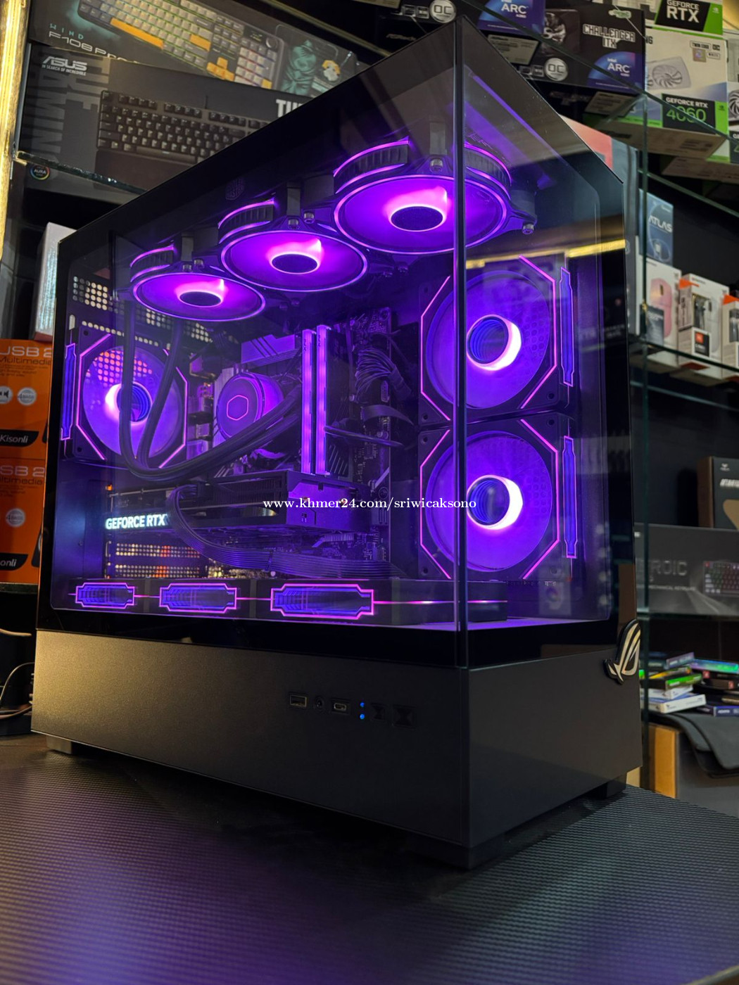 PC Gaming Mid End Intel Core i7 VGA RTX 4060 Ti 8Gb RAM 32Gb DDR5 SSD ...