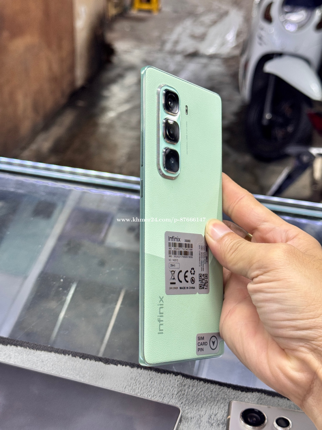 Infinix Hot 50 Pro+ Ram8GB HD256GB Phone Condition 98% សានុំ price $139.00 in Phsar Depou Muoy ...