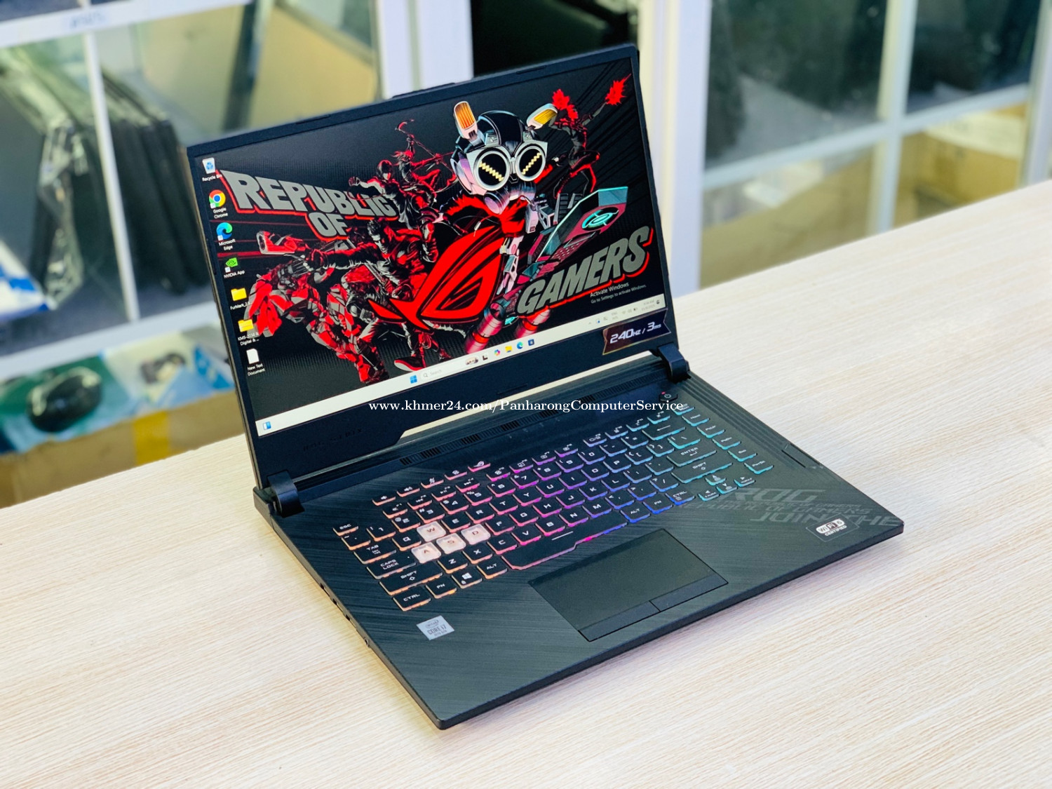 Asus ROG Strix G512LV price $629.00 in Tuek L'ak Pir, Tuol Kouk, Phnom ...