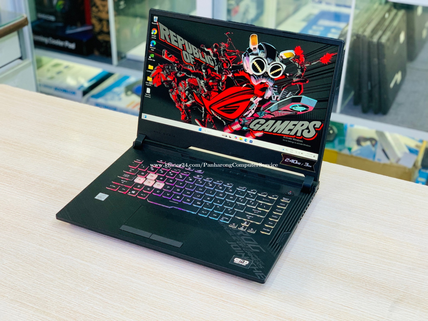Asus ROG Strix G512LV price $629.00 in Tuek L'ak Pir, Tuol Kouk, Phnom ...