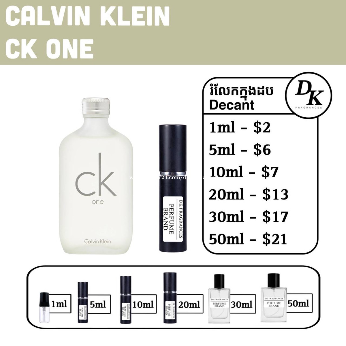 Original perfume | Calvin Klein CK one 100ml Unisex | Original perfume price $29 in Krang Thnong ...