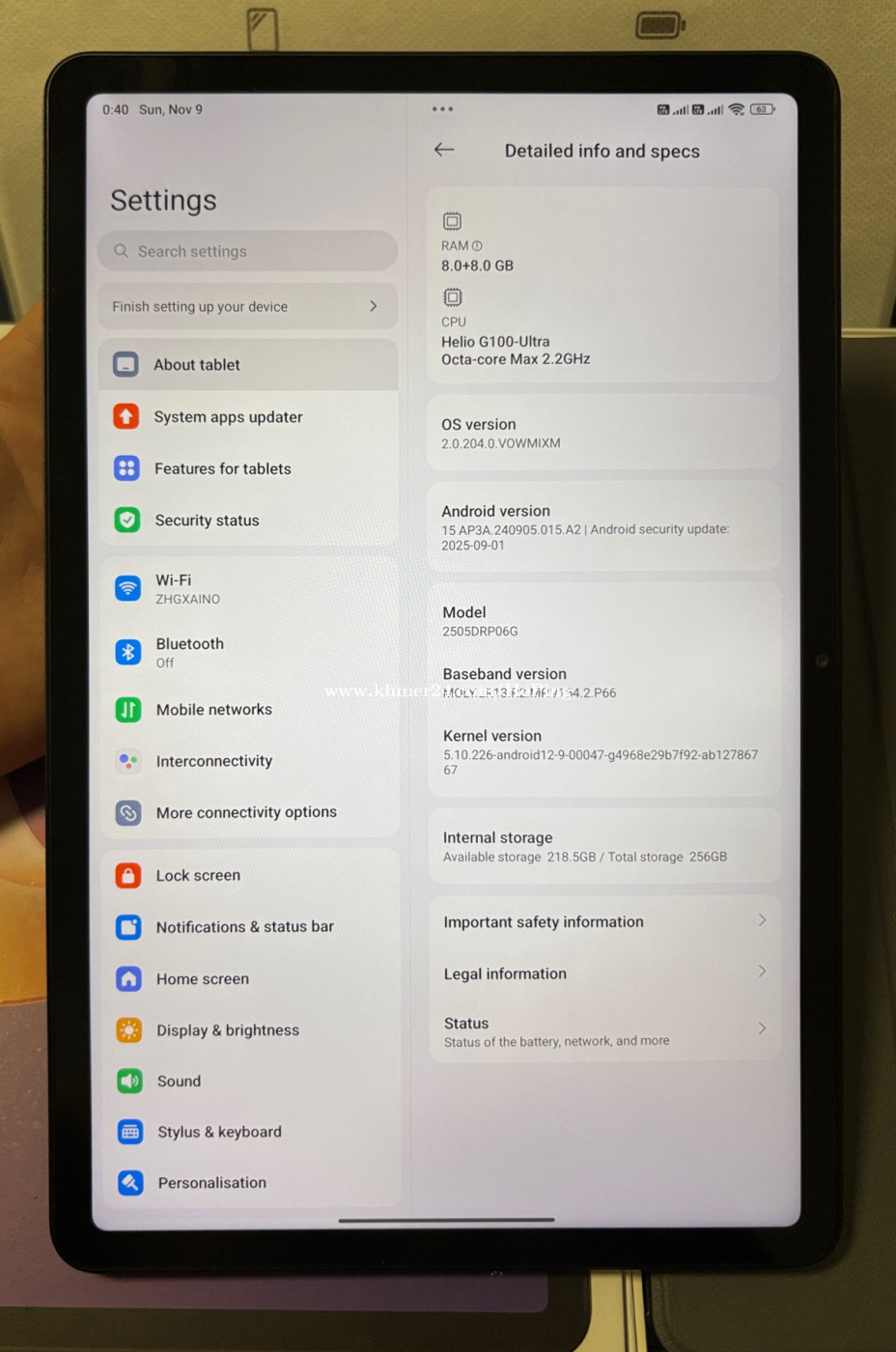 Redmi Pad 2 like new price $145.00 in Sangkat Buon, Krong Preah ...