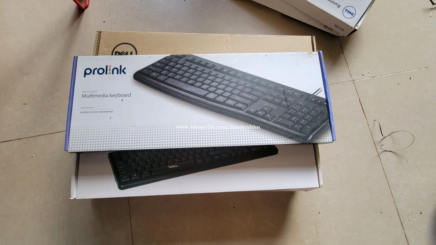 Dell/Prolink keyboard price $9 in Phnom Penh Thmei, Saensokh, Phnom ...