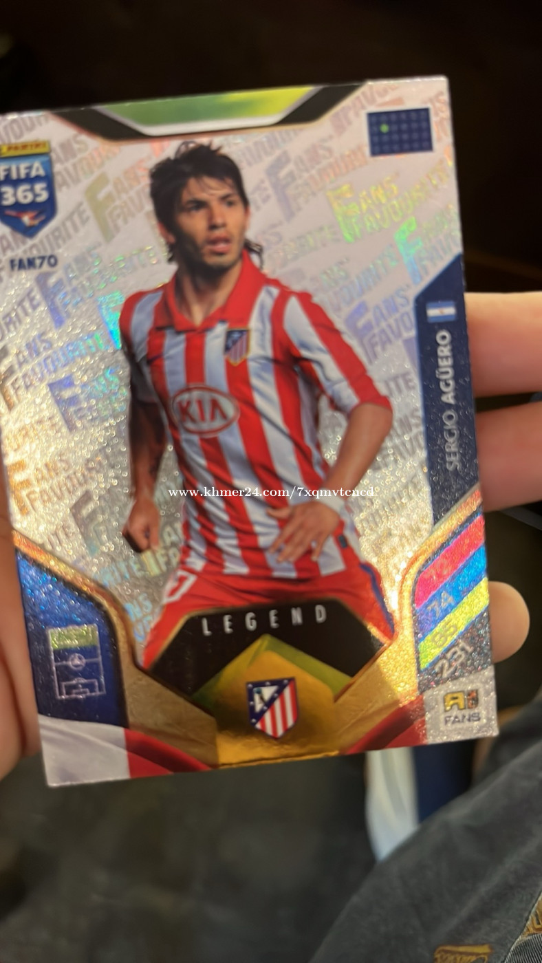 Sergio aguro card fifa original buy from Japan price $48.00 in Chbar ...