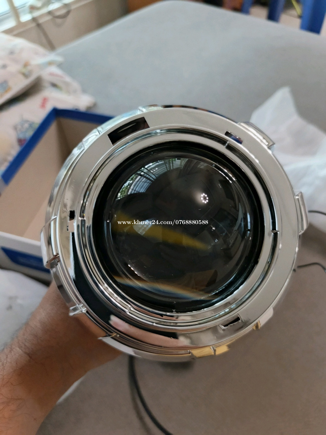 ចង្កៀងគុជ មួយសេត (ពីរគ្រាប់) Free LED មួយជុំទៀត price $33 in Chrang ...