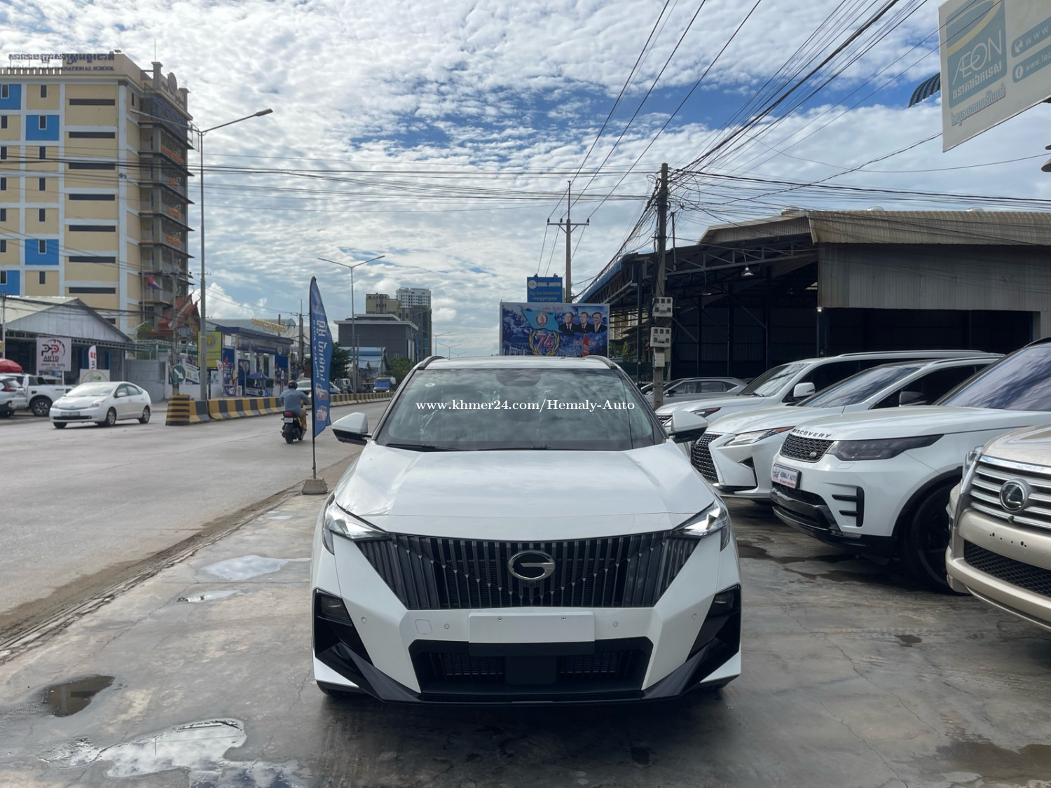 GAC GS3 NEW 2025 Max Top options Sensors កាងមុខក្រោយ +Apple Carplay ...